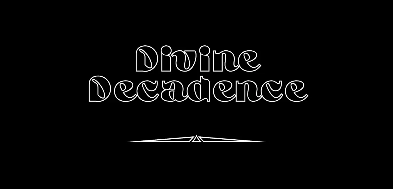 Divine Decadence - Post-punk electro darkwave rock band